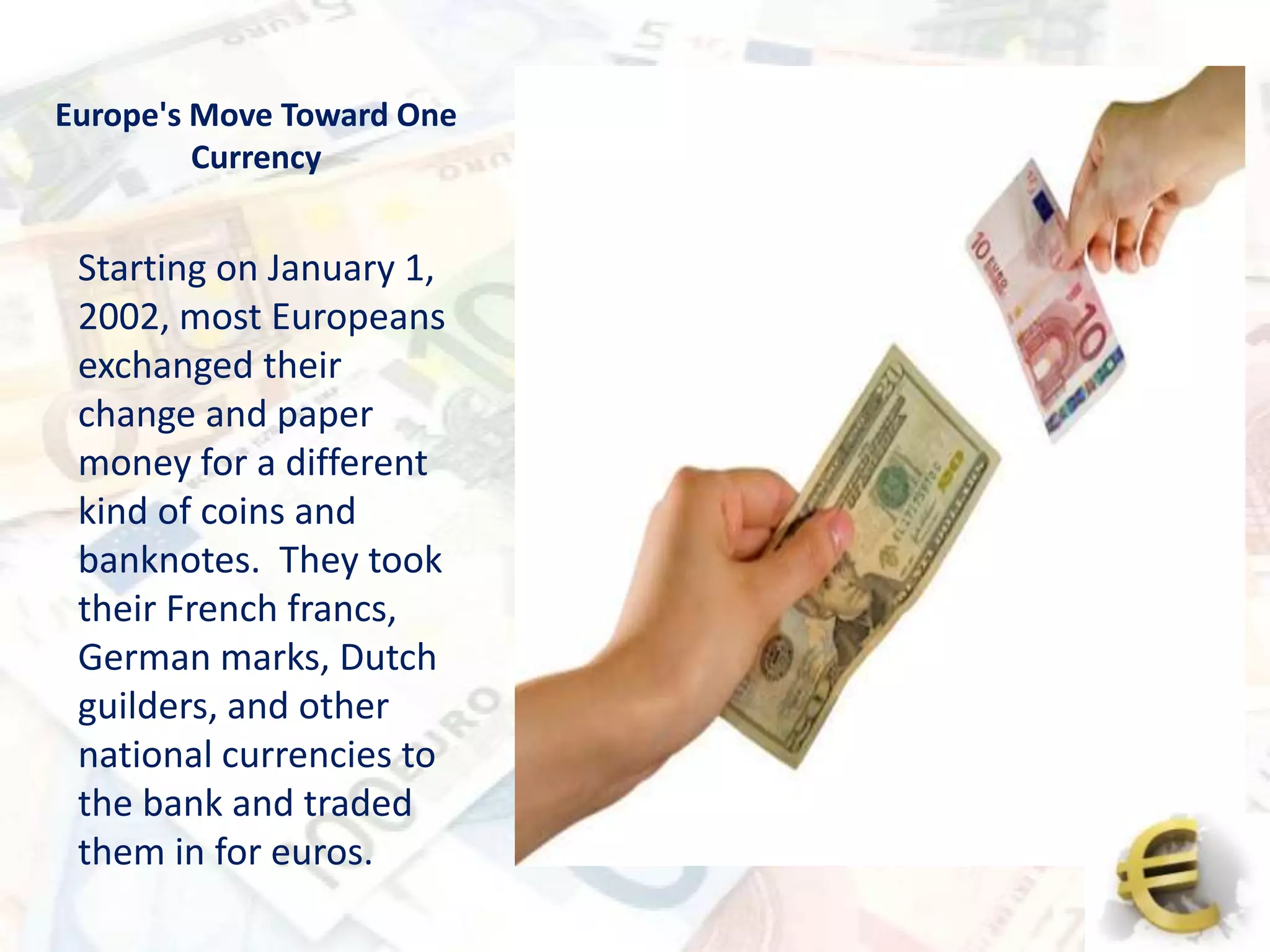 euro currency | PPTX