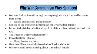 LENIN PART 2: New Economic Policy | PDF