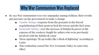 LENIN PART 2: New Economic Policy | PDF