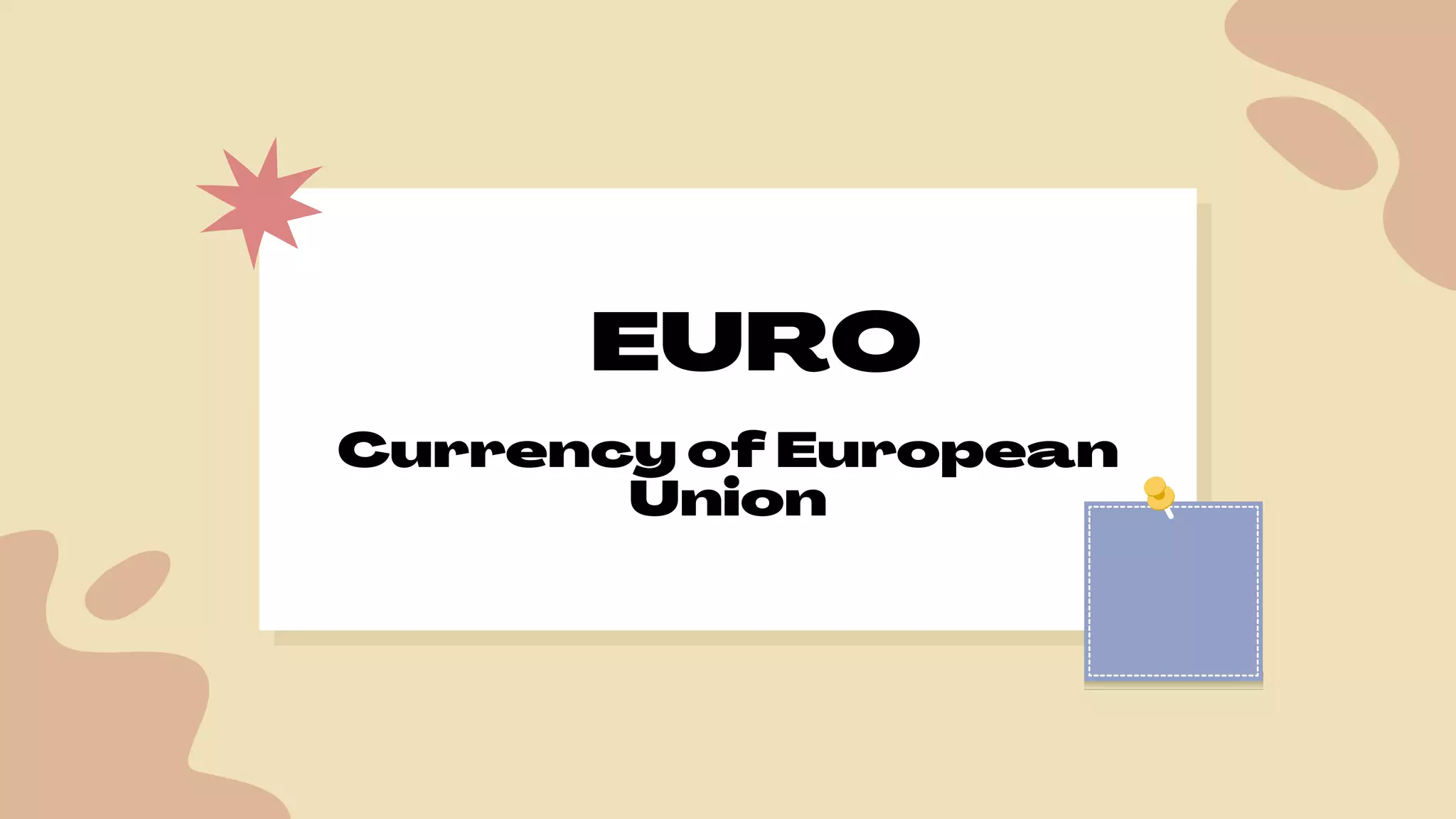 Information about the euro (EUR) | PPT