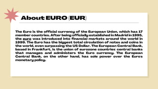 Information about the euro (EUR) | PPT