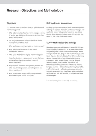 Interim-Management Report Europe | PDF