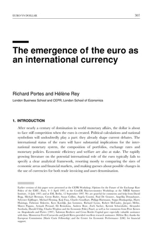 Euro Vs Dollar | PDF