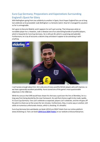 Euro 2024 Sir Geoff Hurst's Confidence in England's Victory.docx