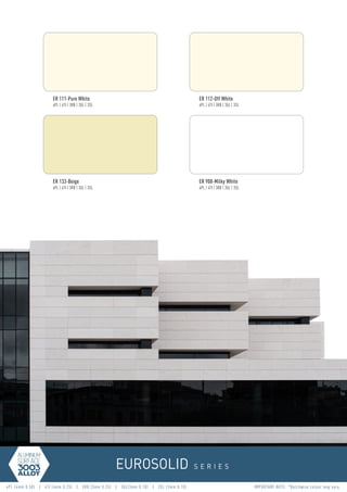 Eurobond acp-panel-catalogue-pdf | PDF