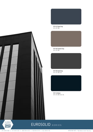 Eurobond acp-panel-catalogue-pdf | PDF