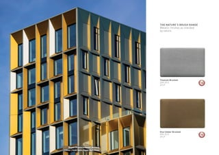 Eurobond euramax-catalogue-timeless-metallic-finish-acp-designs | PDF