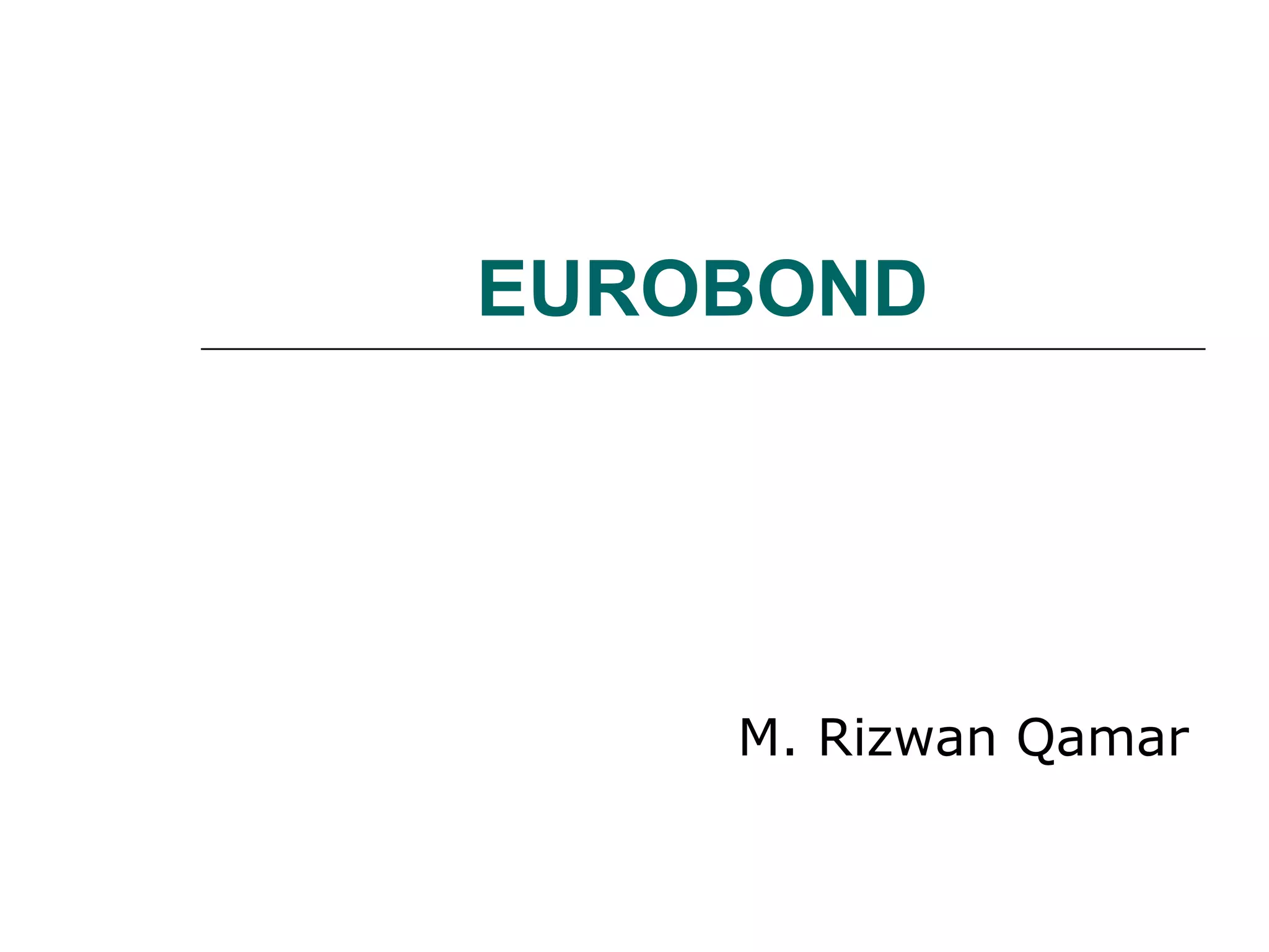 Euro Bonds | PPT
