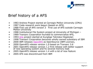 AFS case study | PDF