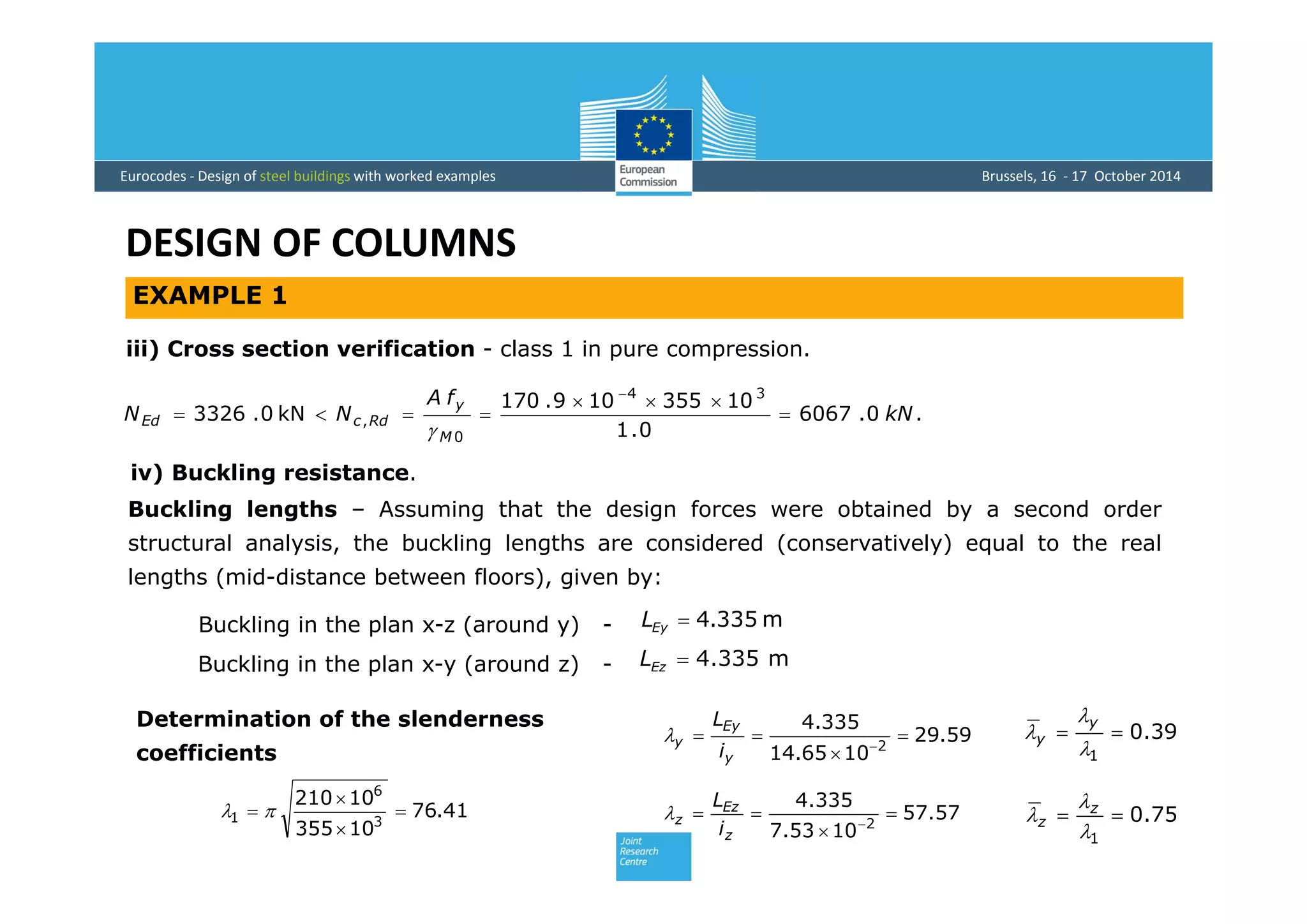 Eurocodes design of members | PDF