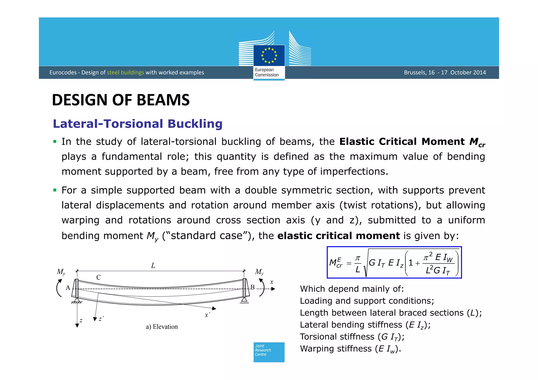 Eurocodes design of members | PDF