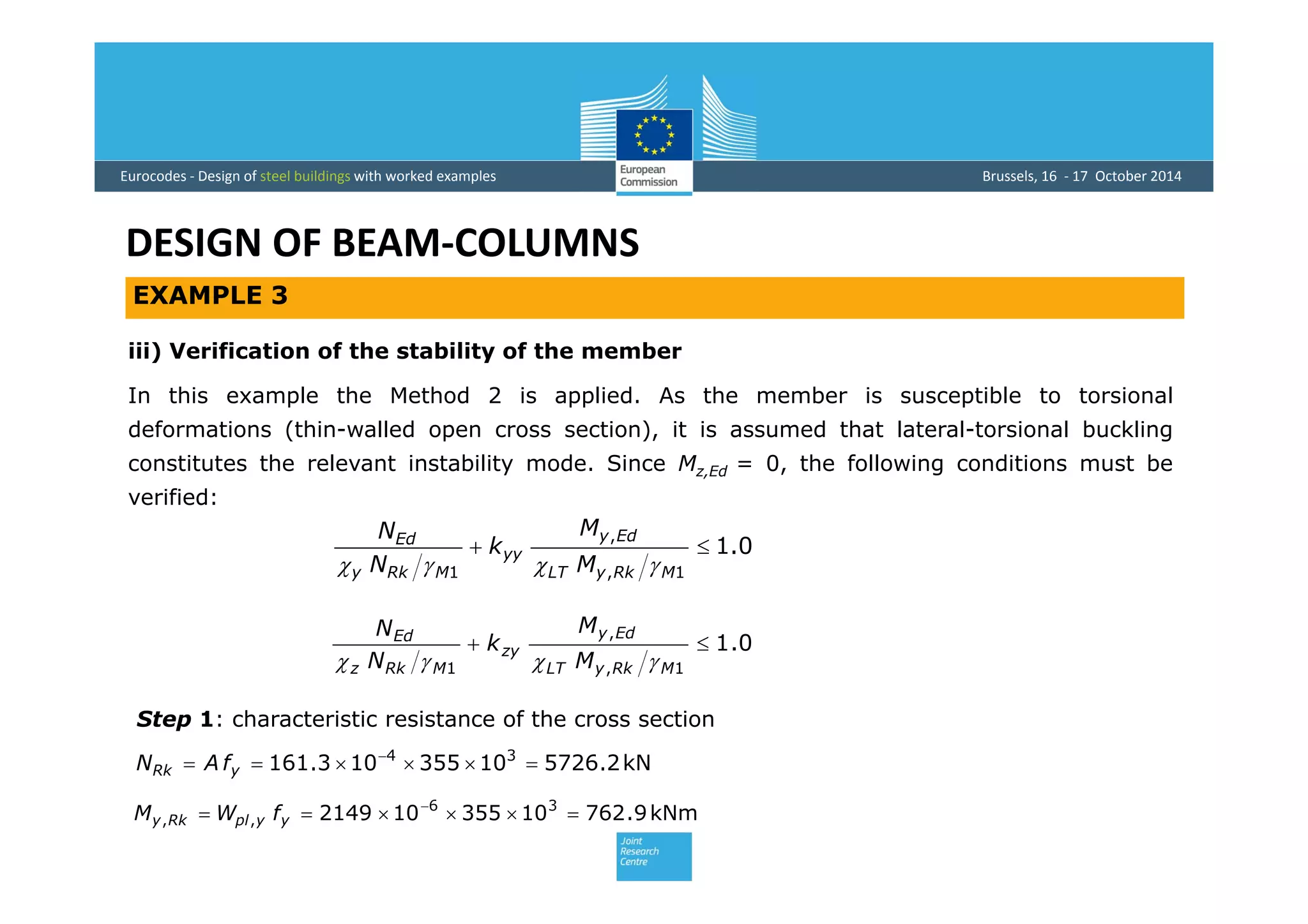 Eurocodes design of members | PDF
