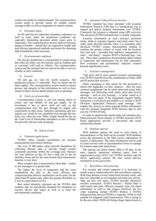 Eurocon 2007 Tetra Applications Paper 1.1 | PDF