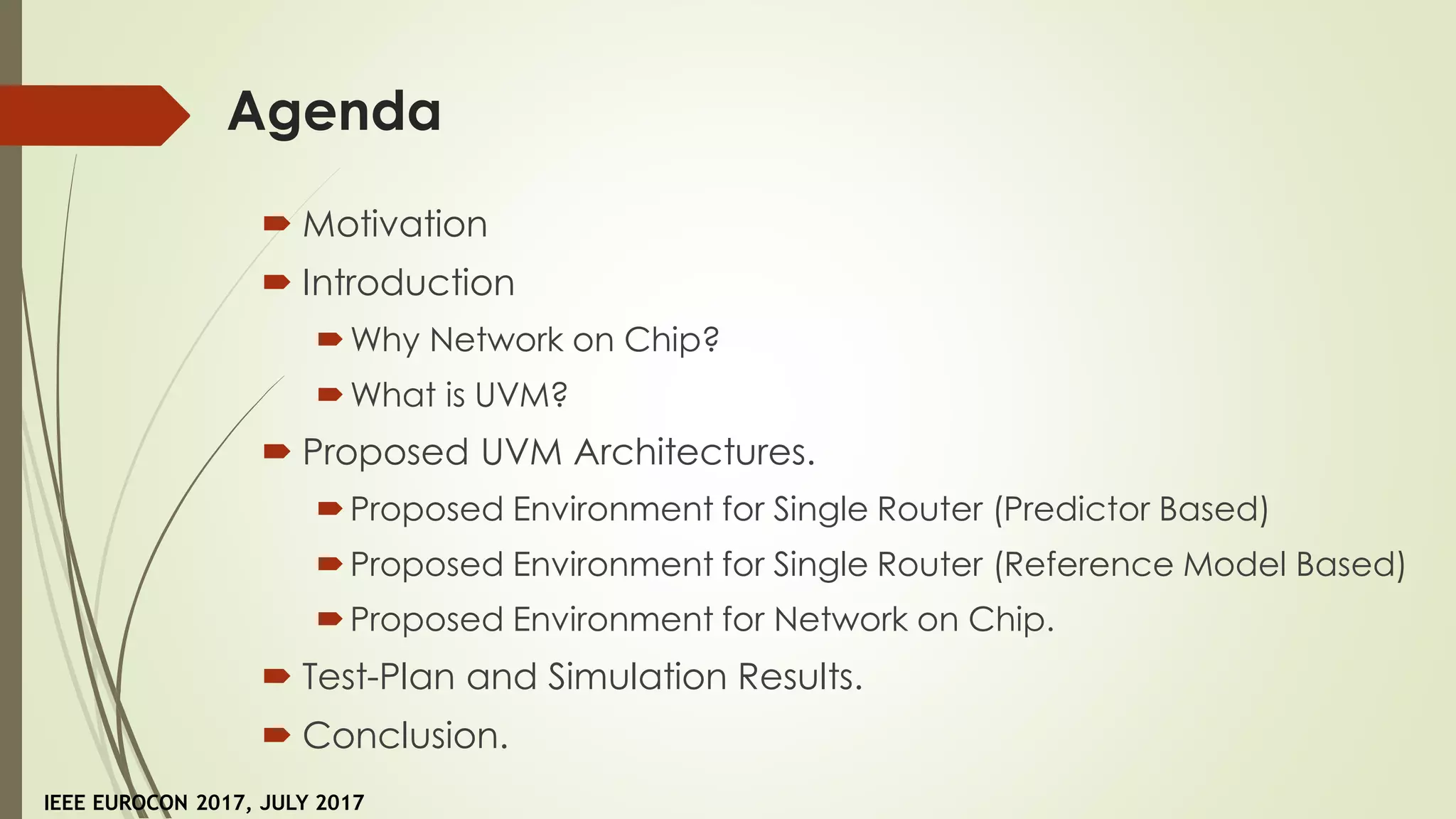 A reusable verification environment for NoC platforms using UVM | PDF