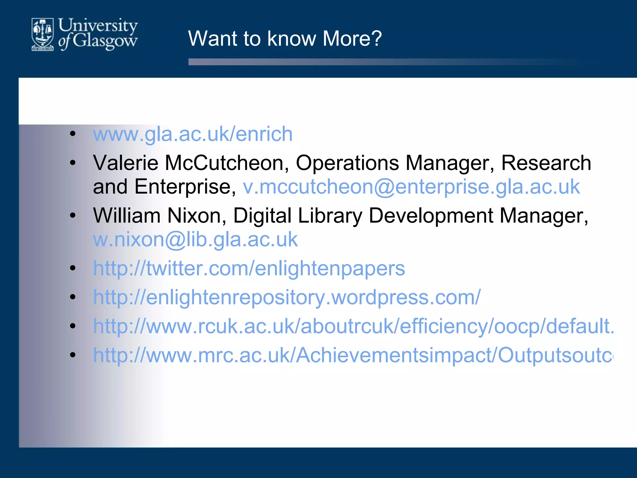 Current Research Information Systems | PPT