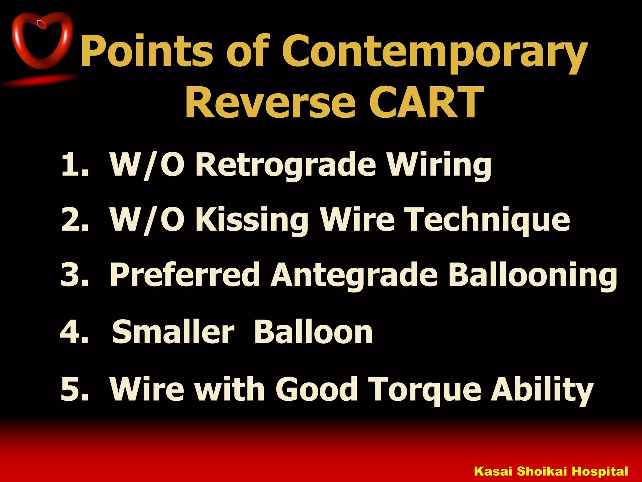 08:30 Asakura - How to Succeed in Reverse - CART Technique | PPTX