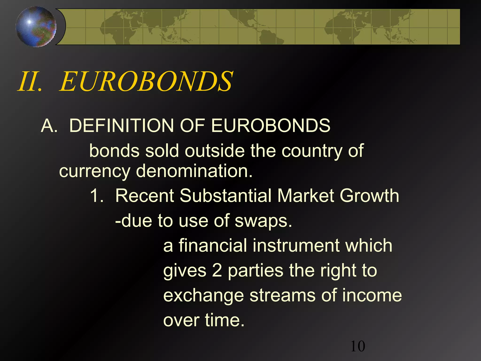 Euro currency markets | PPT