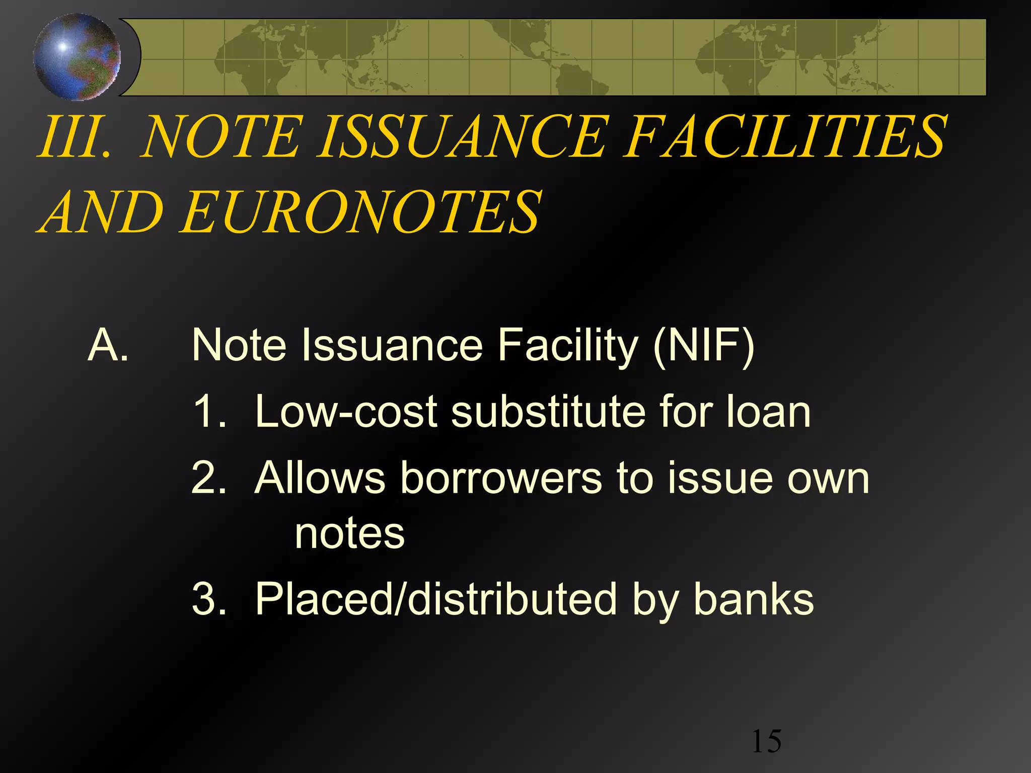 Euro currency markets | PPT