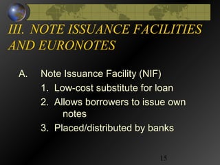 Euro currency markets | PPT