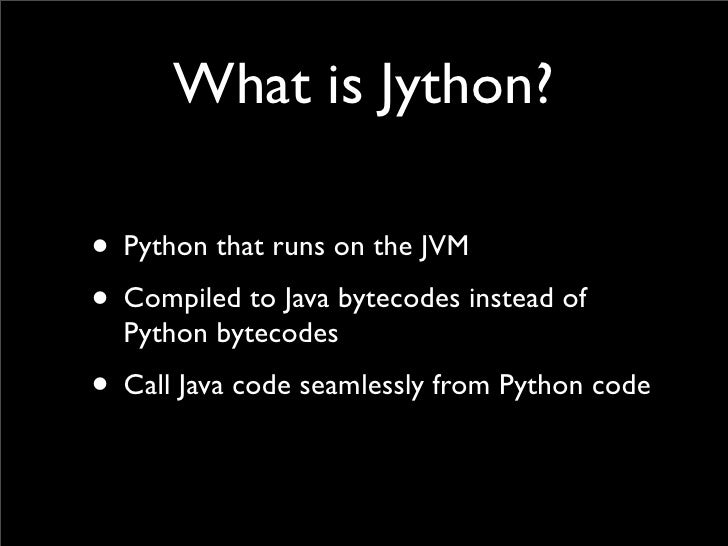 Jython on Django