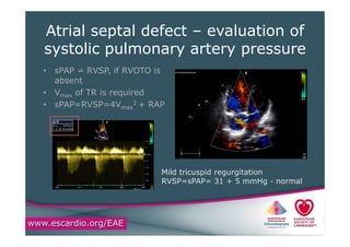 Euroecho2010 intracardiac-shunts | PDF | Heart and Cardiovascular ...