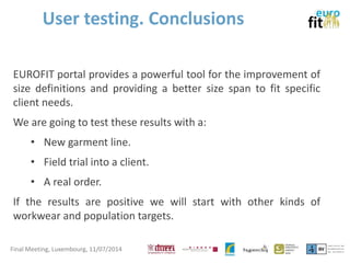 EUROFIT success story - ITURRI | PPT