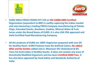 Euro Foods Successes Story - By BRAND GURU | PPTX