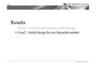 DESIGN PERFORMANCE INVESTIGATION OF MODIFIED PARSEC AIRFOIL REPRESENTATION USING GENETIC ...