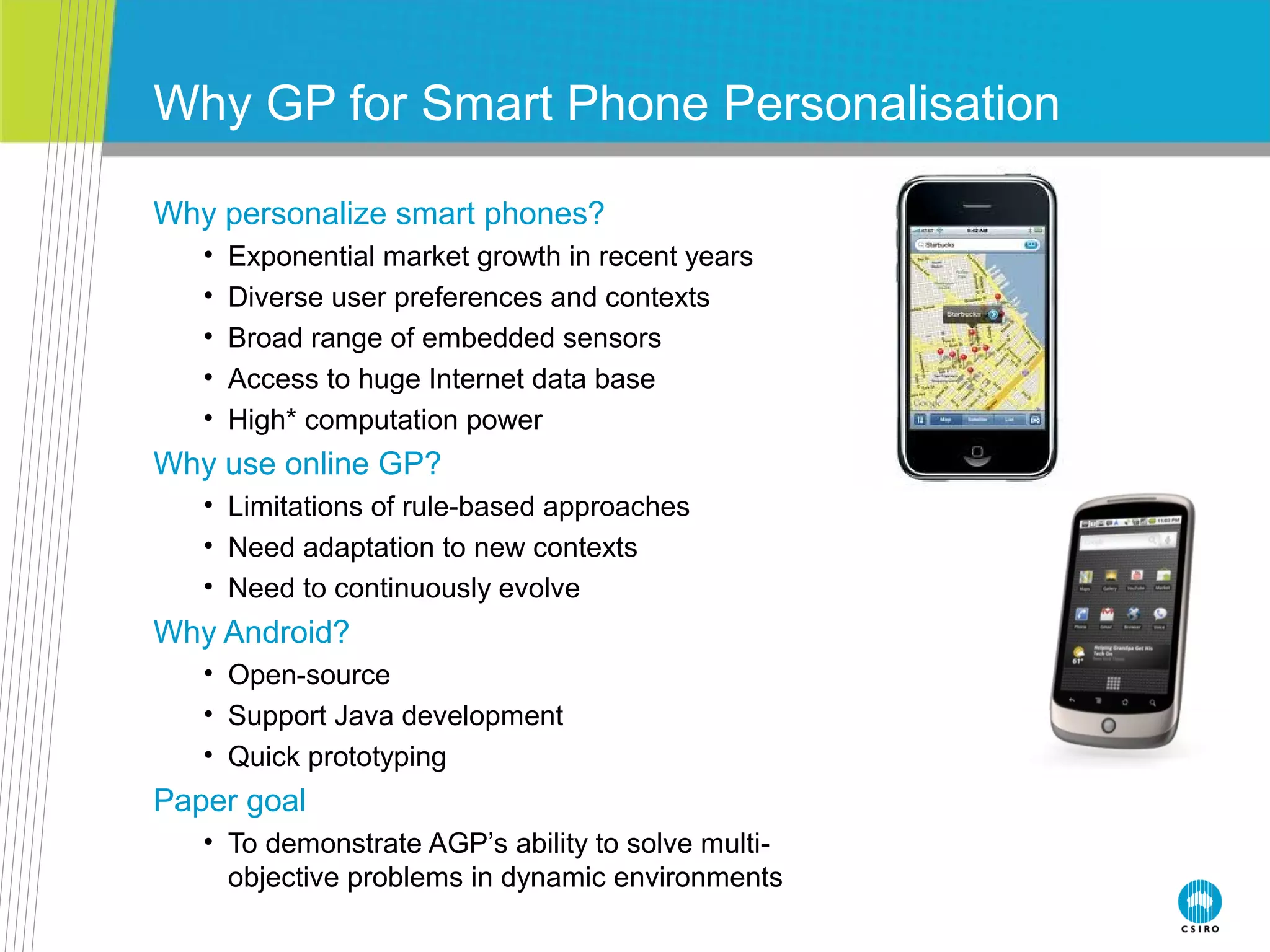 Android Genetic Programming Framework | PPT
