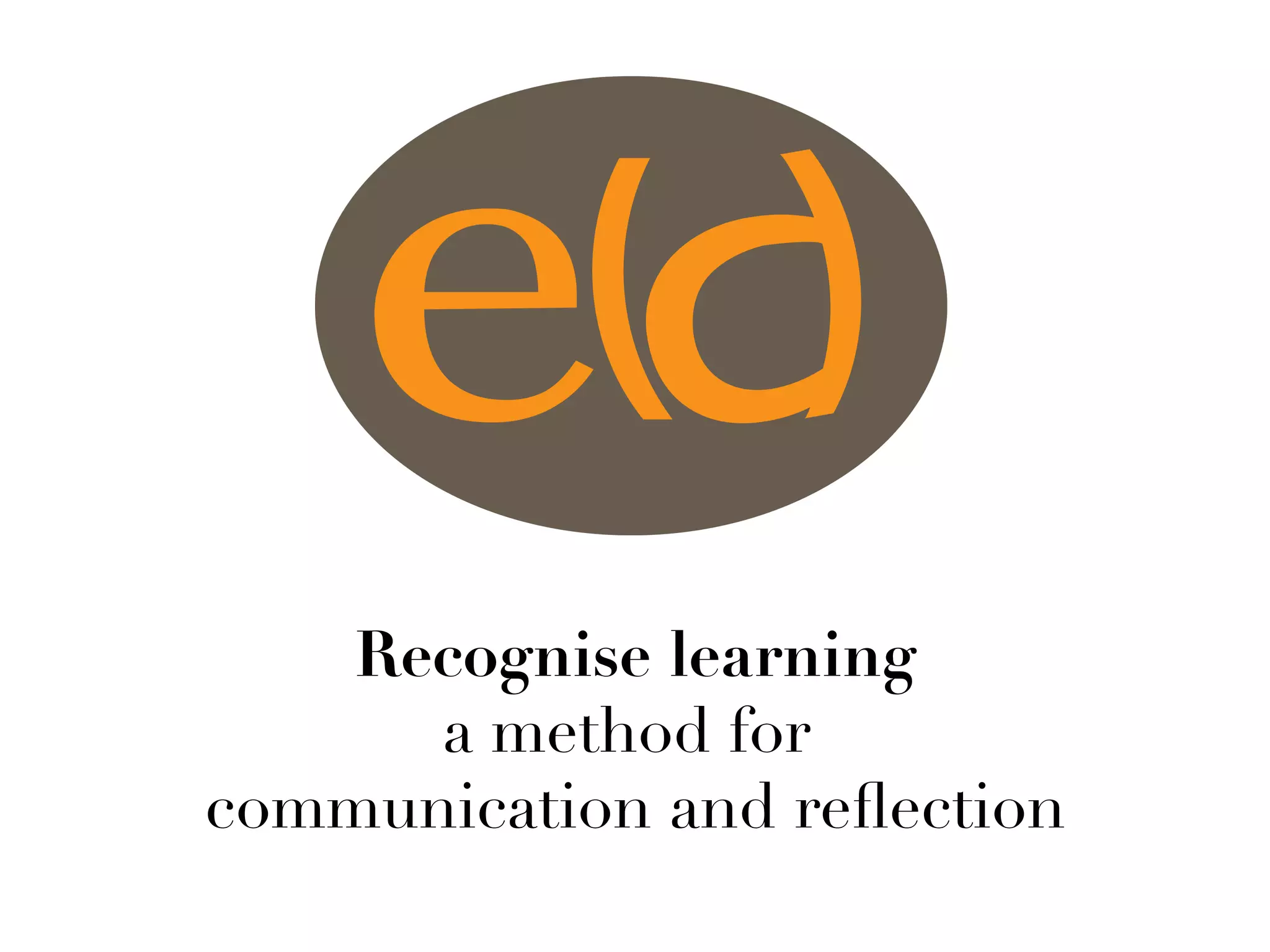 Recognize learning with the ELD method | PPT