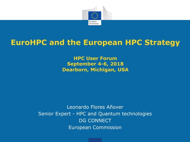 EuroHPC and European HPC Strategy | PPT