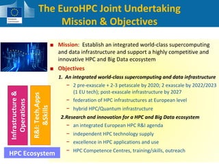 EuroHPC and European HPC Strategy | PPT