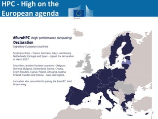 EuroHPC and European HPC Strategy | PDF
