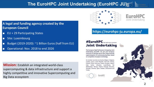 EuroHPC - The European Strategy for Supercomputing | PPTX