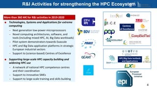 EuroHPC - The European Strategy for Supercomputing | PPTX