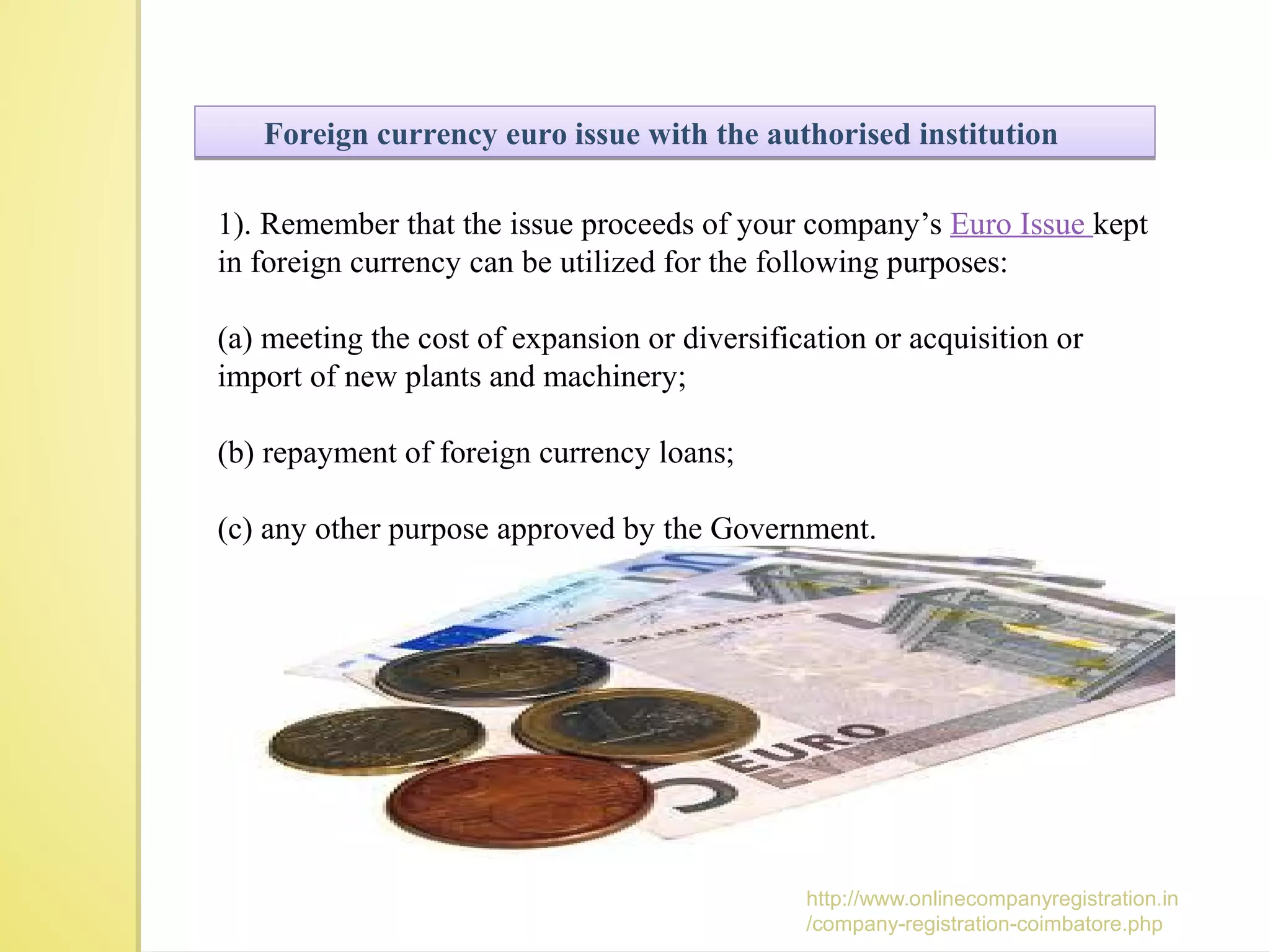 Euro issue in_foreign_currency_with_authorised_ins | PDF