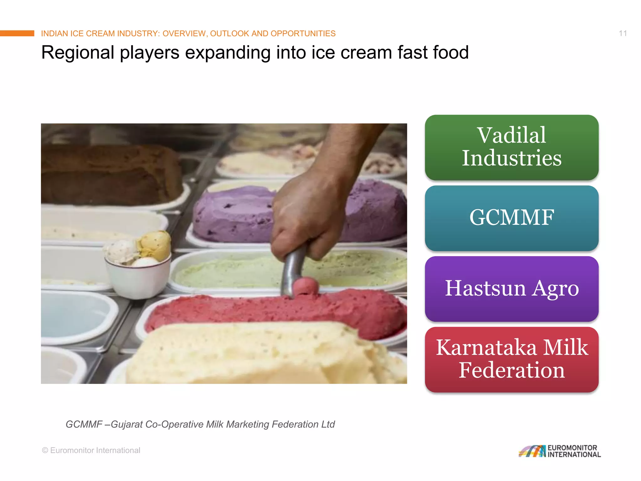 Indian Ice Cream Industry: Overview, Outlook and Opportunities | PDF