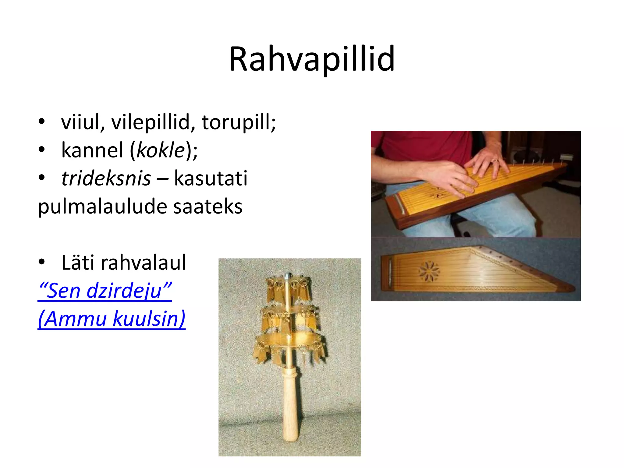 Euroopa rahvaste muusika (1) | PPTX