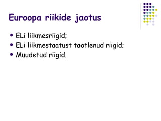Euroopa riigid | PPT