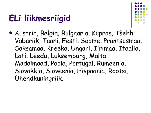 Euroopa riigid | PPT