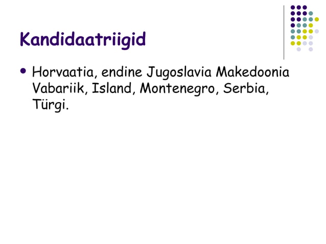 Euroopa riigid | PPT