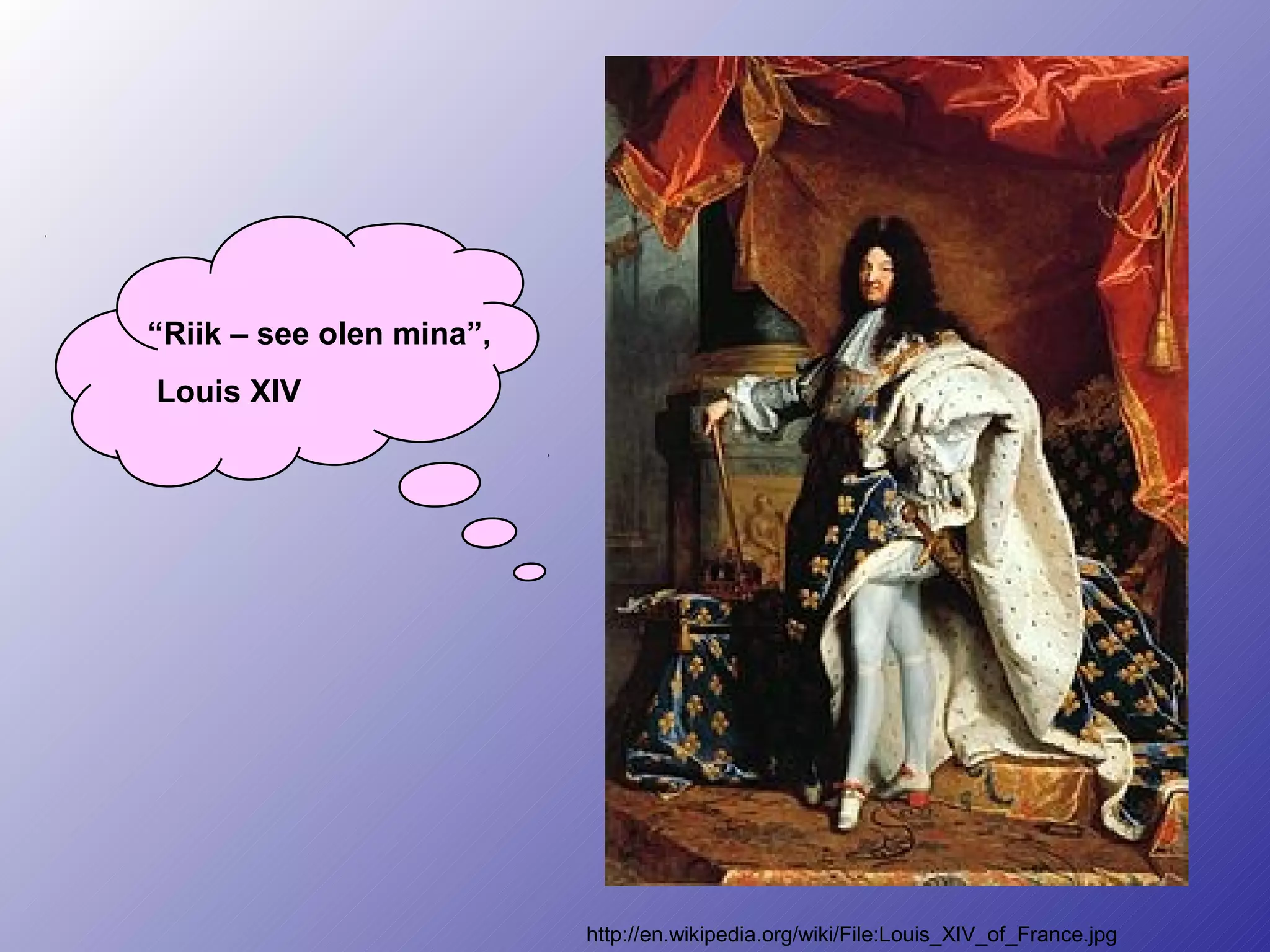 Euroopa riigid ja rahvad. Absolutism. | PPT