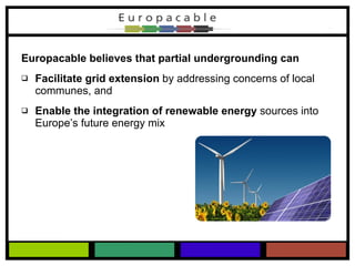 Extra High Voltage Underground Power Cable | PPT