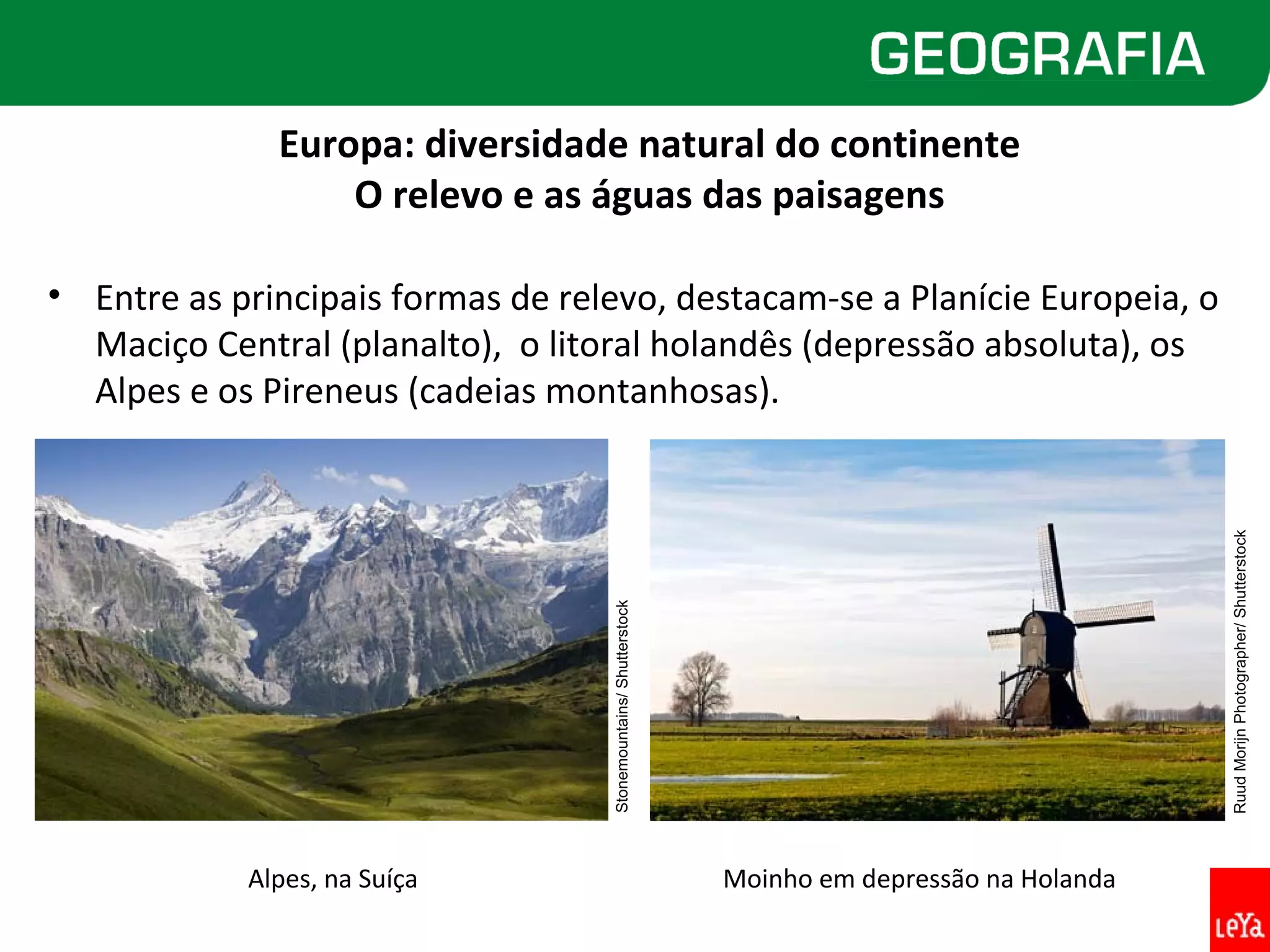 Europa diversidade natural do continente | PPT