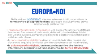 Europa=Noi - TRIVIA QUIZ | PPTX