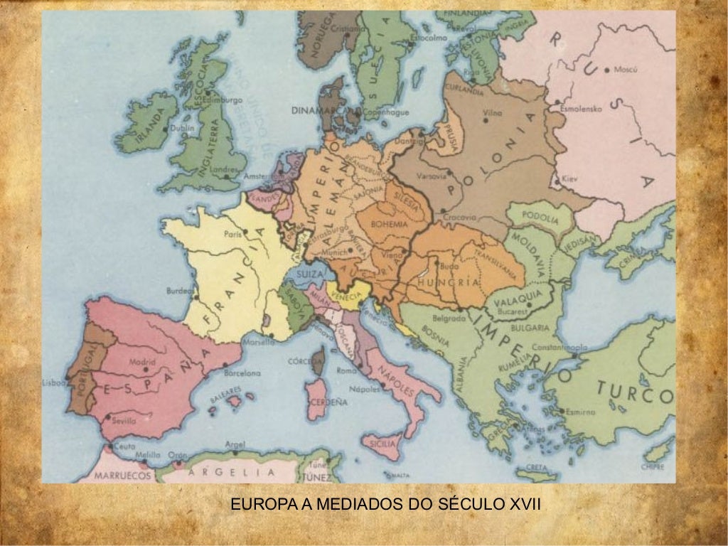 A Europa do século XVII