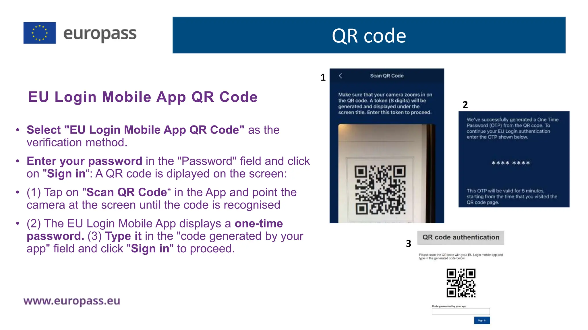 Europass 2FA tutorial_EN .pptx
