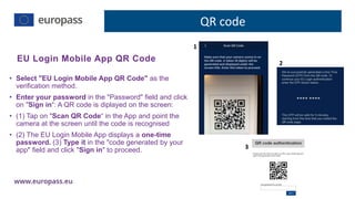 Europass 2FA tutorial_EN .pptx | Internet for Beginners | Internet