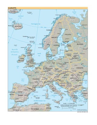 World Map - Europe | PDF