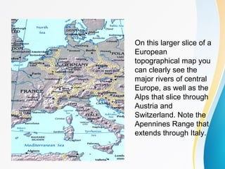 Map Of Europe Apennines